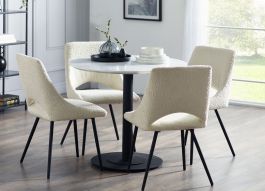 Julian Bowen Luca Round Table | Free Delivery | eFurn