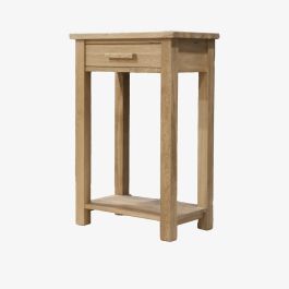 Buy Opus Solid Oak Small Hall/Console Table | eFurn